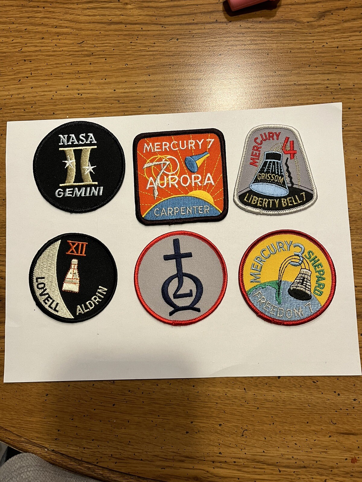 Mercury Nasa Patch 2