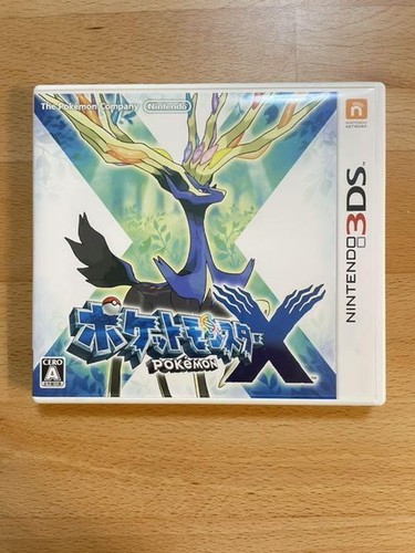 Pocket Monsters X Japanese Tested With Box Pokemon Nintendo 3DS Video ...