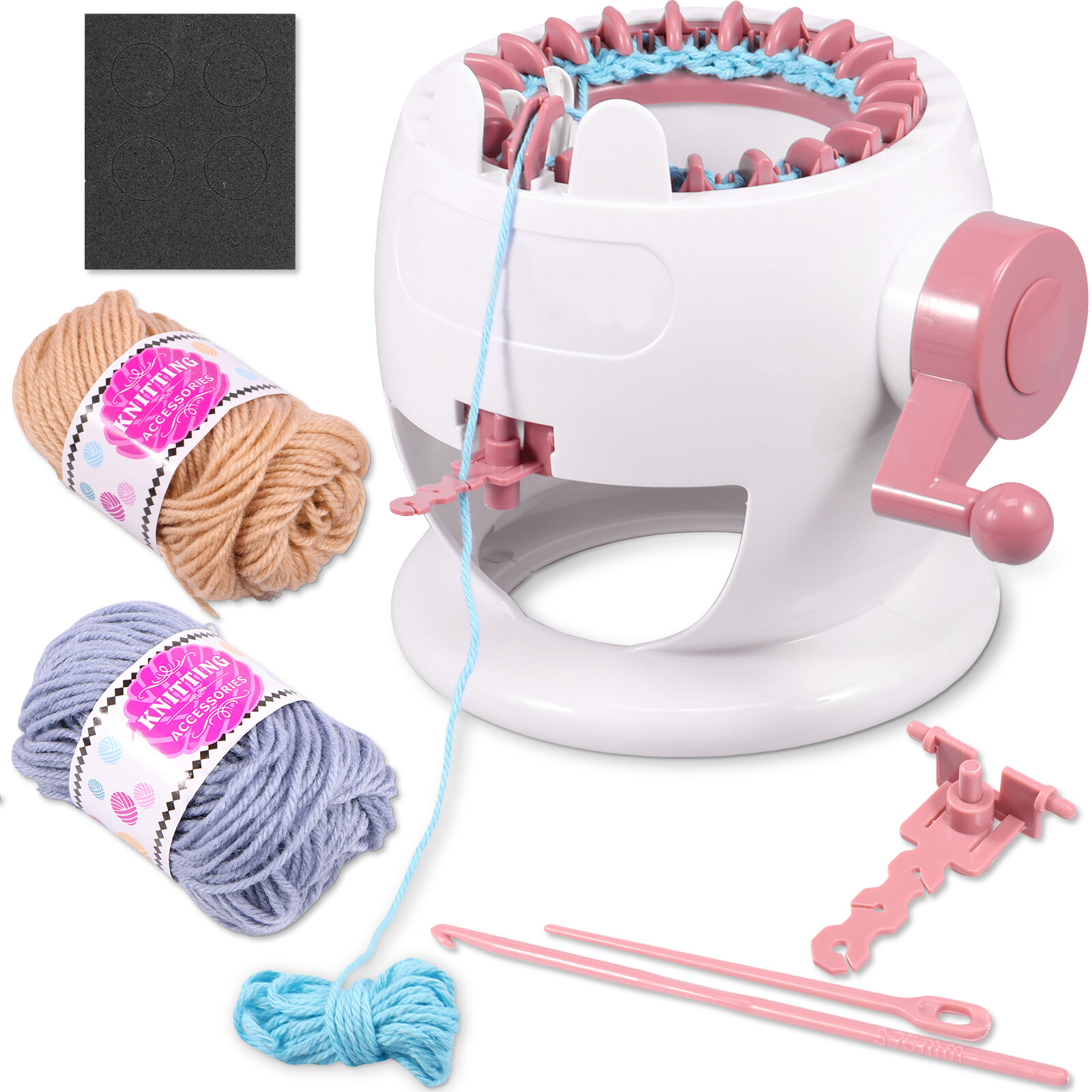 Knitting Machine 22 Needles Smart Weaving Loom Round Knitting Machines ...