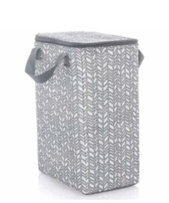 Thirty One Small Thermal Insert For Tote Gray Chevron New | eBay