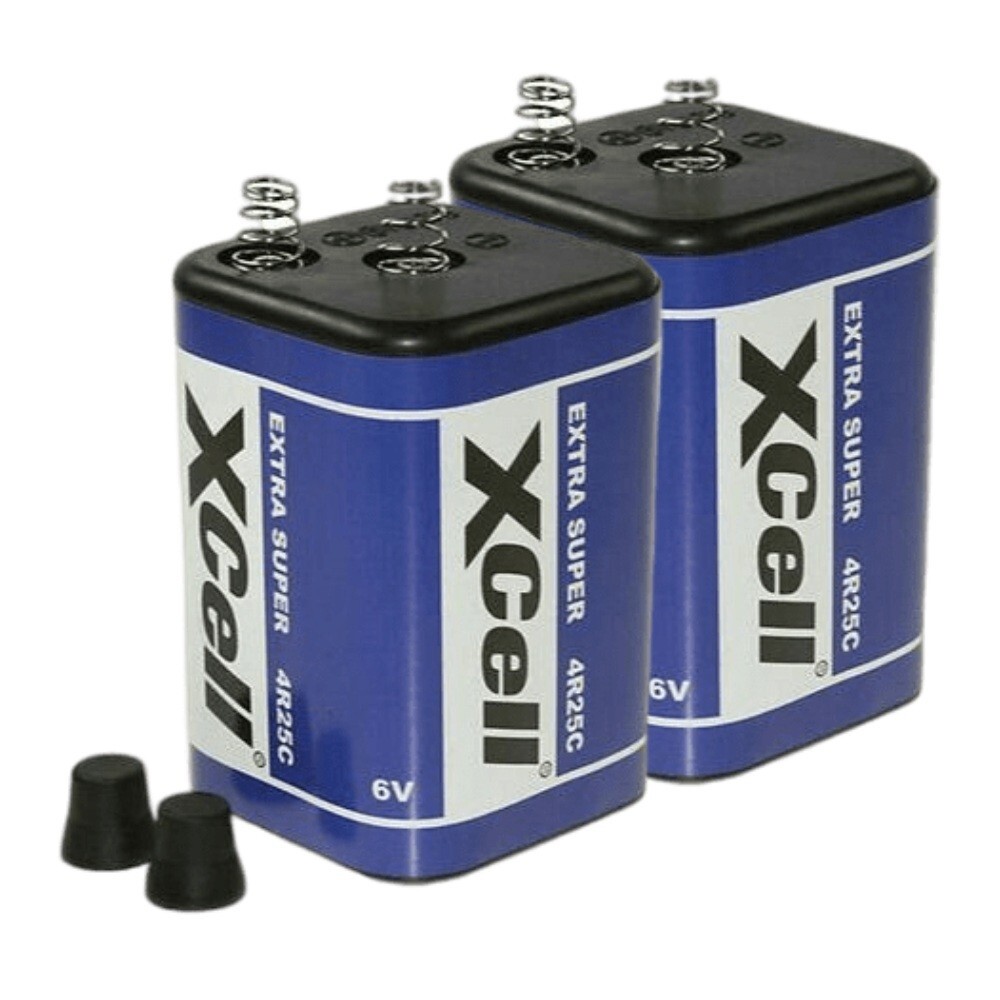 6V Lantern Battery PRS9005 XCell 4R25 996, PJ996 (2 Pack) | eBay UK