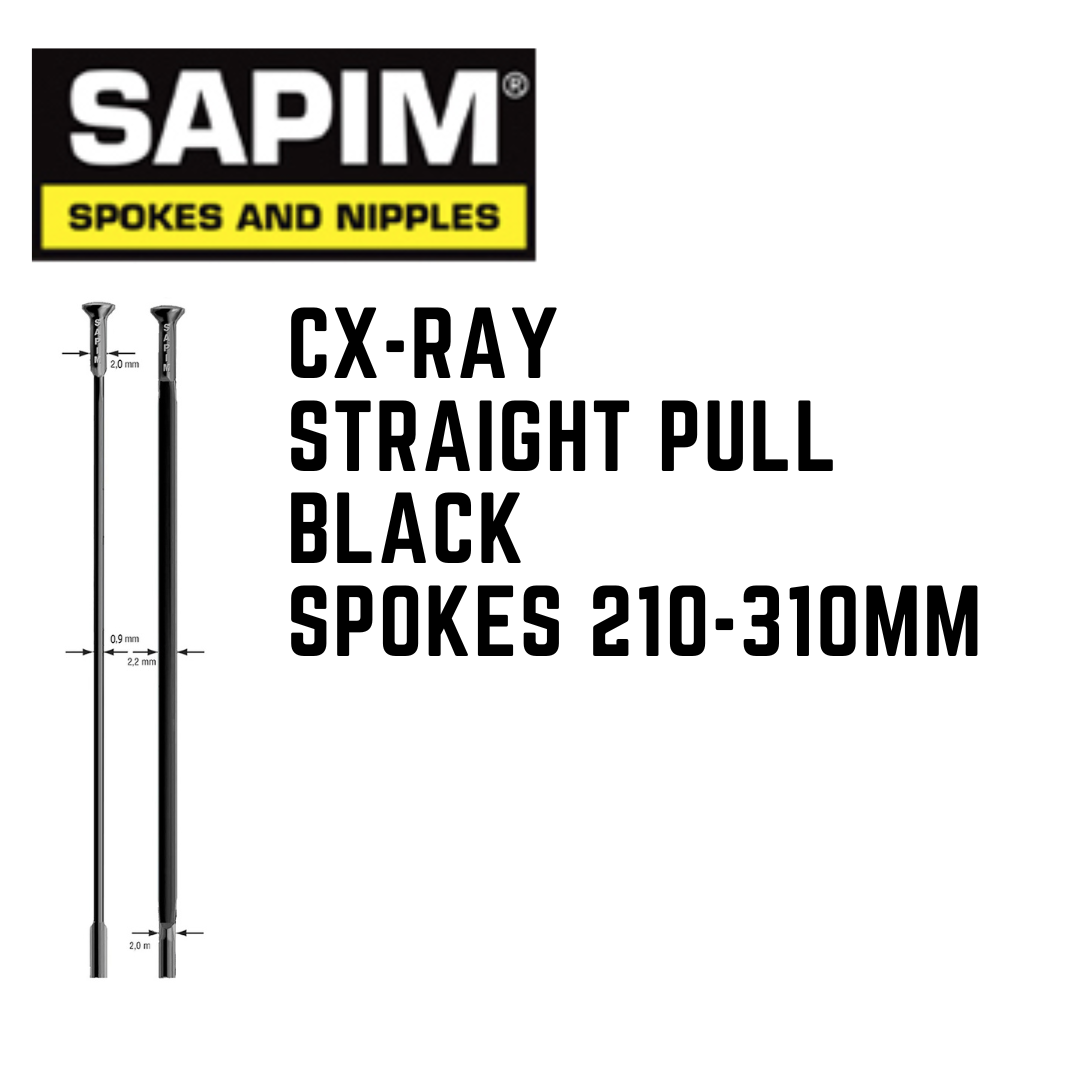 Sapim CX-Ray Spoke Giant Sapim CX Sprint T Head Straight Pull Bladed ...