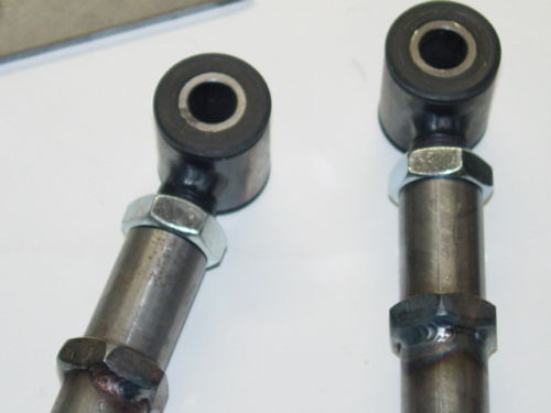 CUSTOM LENGTH FOUR LINK BARS & ADJUSTERS Set of (4) link bars * MADE IN ...