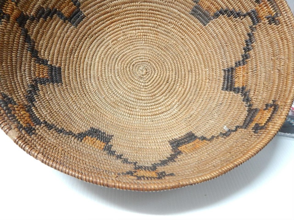 ANTIQUE CUPENO / CAHUILLA MISSION INDIAN BASKET - SOUTHERN CALIFORNIA ...