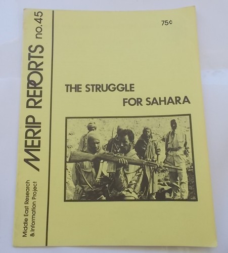 MERIP Reports #45 1976 West Sahara War Polisario Front EPRP Ethiopia ...