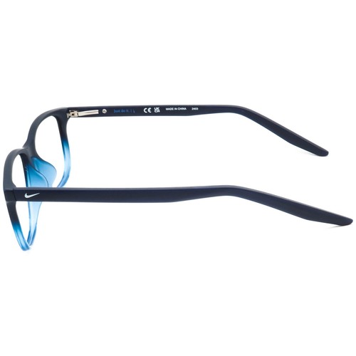 Nike Men's Eyeglasses 5019 422 Matte Midnight Navy Fade Square Frame 50 ...