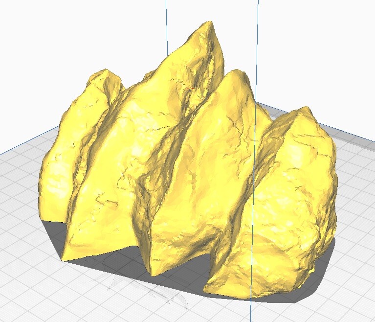 Large Rock Formations for Dioramas or Train Scenery Mountains Unpainted ...