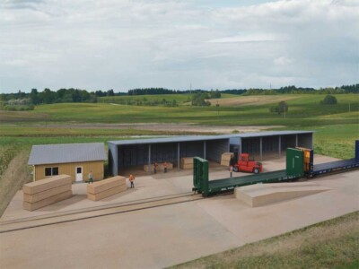 Walthers HO Scale ~ New 2025 ~ Modern Lumber Transload ~ kit~ 933-4106 ...