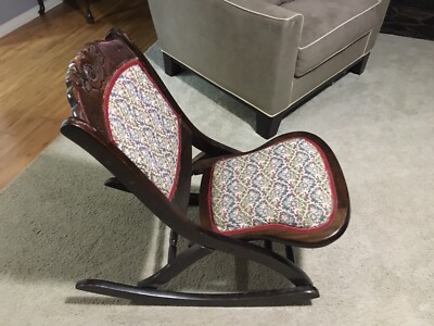 Antique Folding Rocking Chair Circa Early 20th Century (1920's?) See ...