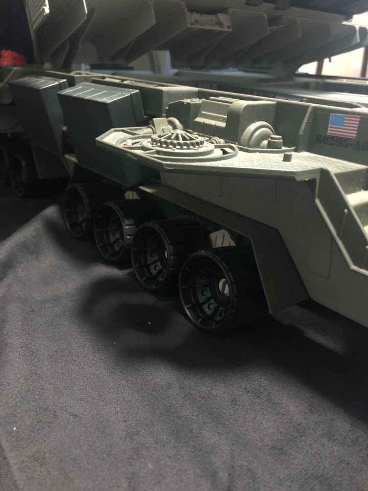 GI Joe Defiant Space Shuttle Crawler 1987 Hasbro 99.5% Complete W ...