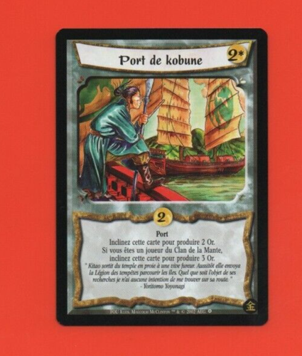 Legend of The Five Rings - Port de kobune .... (Ref. A3991) | eBay
