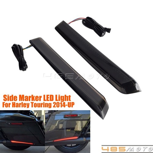 Pack Accent Side Marker Panel LED Light For Harley Tour Pak Touring ...