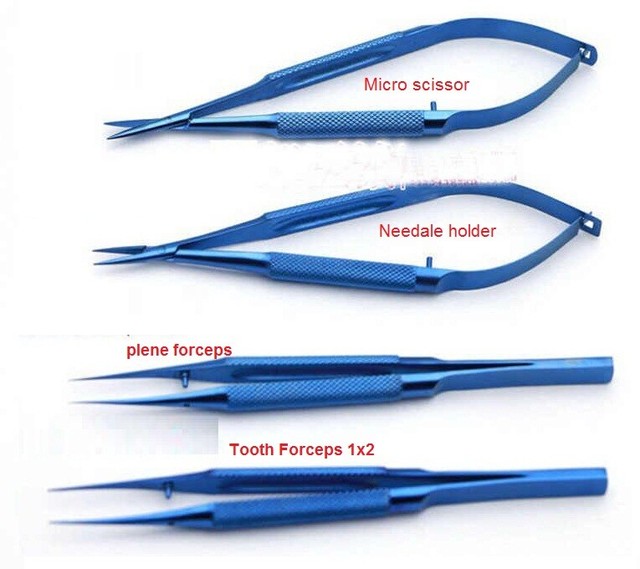 titanium micro surgical instruments 16 cm 4 Pcs /Lot | eBay