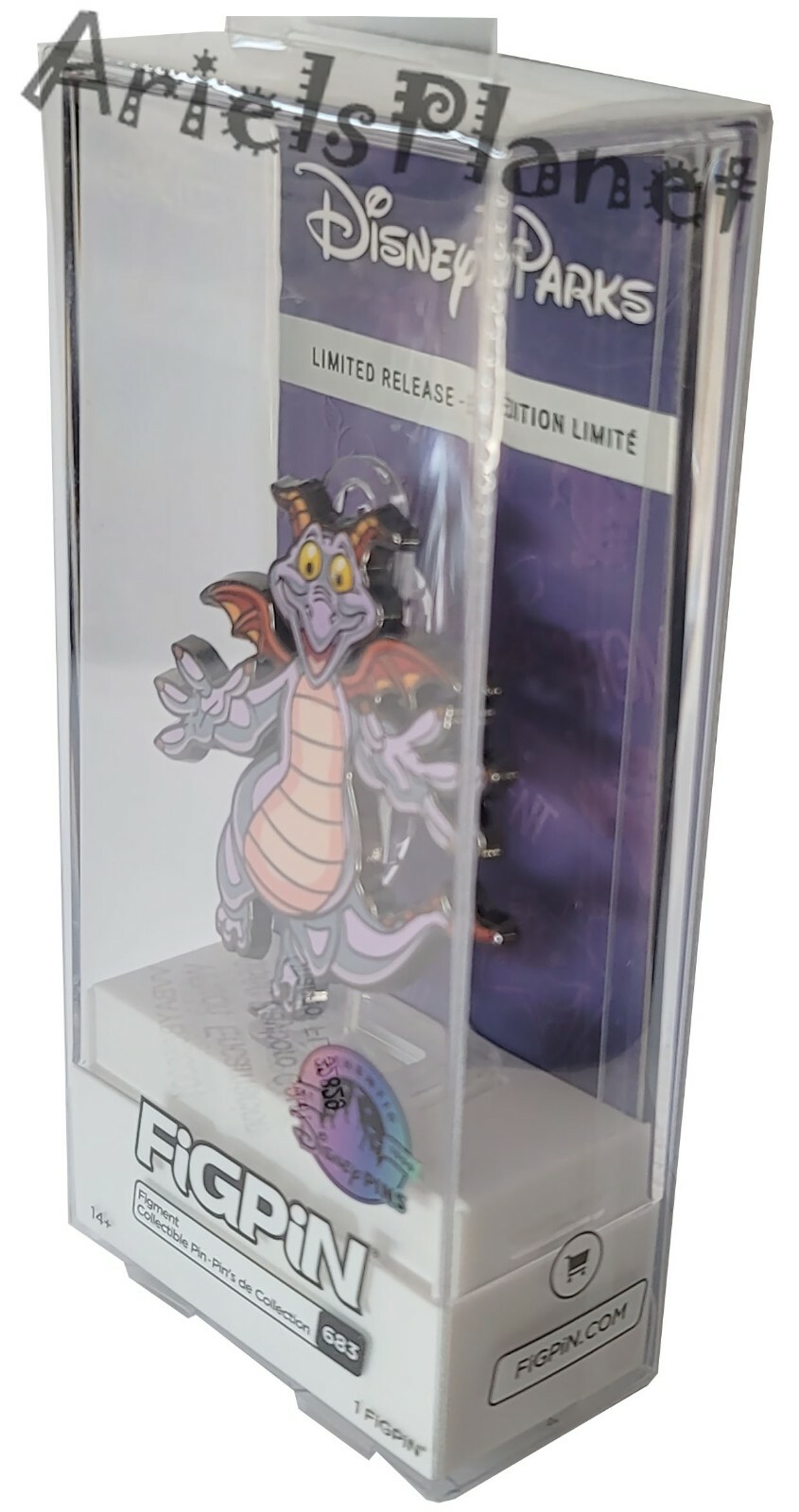 Disney Parks FIGPIN #683 Figment Pin Limited Release Park Exclusive | eBay
