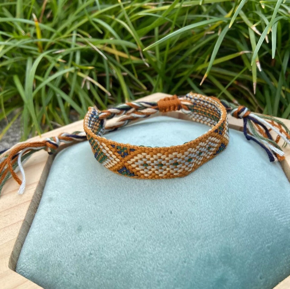 Woven Friendship Bracelets Handmade Braided Rope Wrist String Chain ...