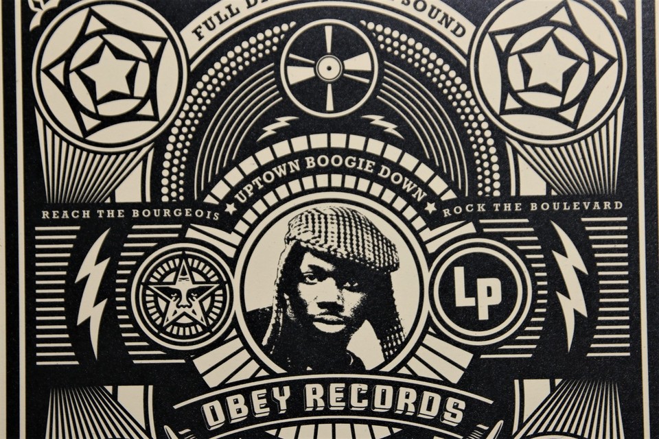 SHEPARD FAIREY Dance Floor Riot Screenprint ed/150 Signed 2011 obey ...