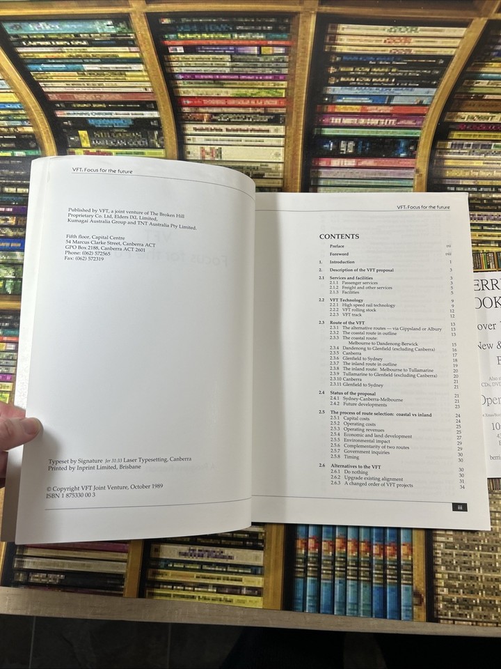 VFT (Very Fast Train) Focus for the Future A Progress Report October ...