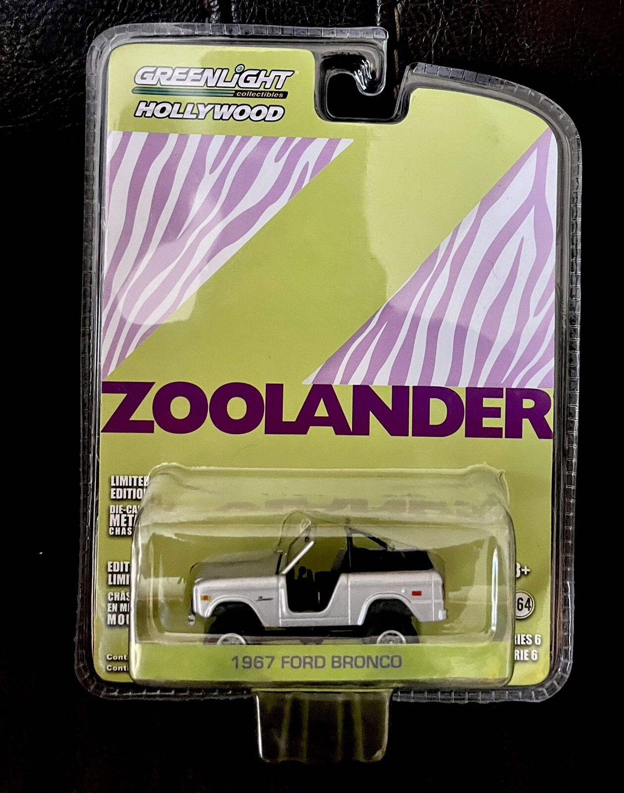 🏁 GREEN LIGHT 2013 Hollywood Zoolander Movie Silver 1967 Ford Bronco 🏁 ...
