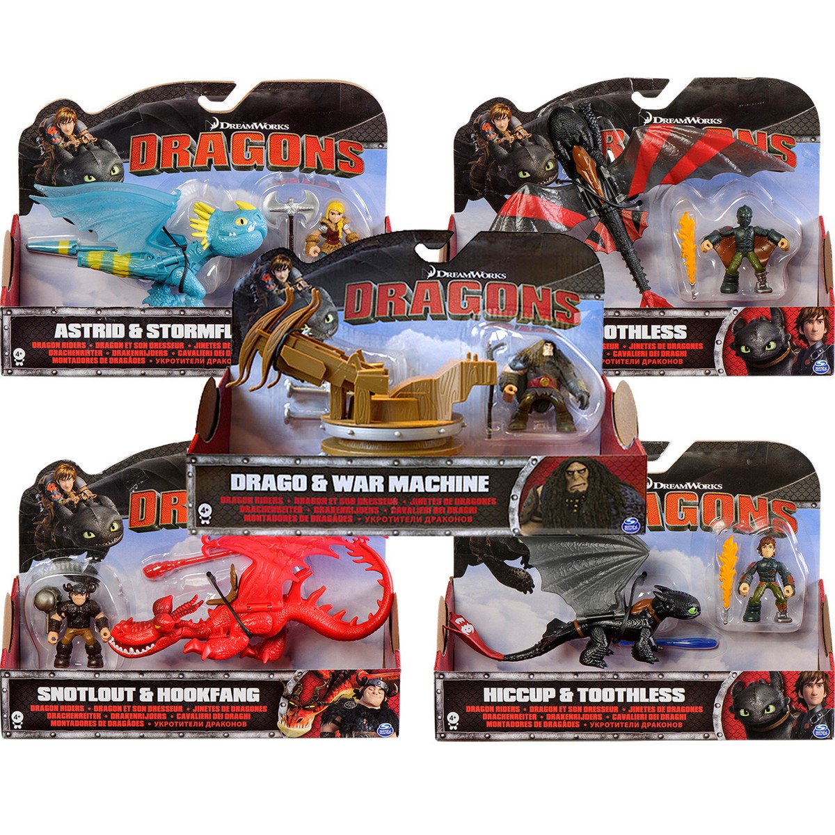 Dreamworks Dragon Toys Dreamworks Dragons Adventure Set, Alex And