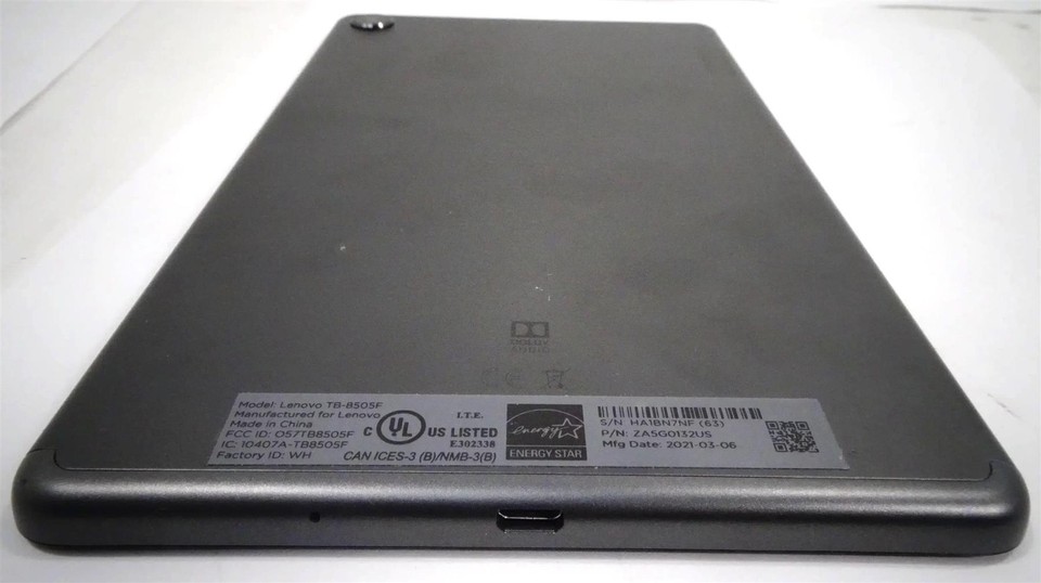 Lenovo Tab M8 TB-8505F 8" 16GB MediaTek Helio A22 2GB Ram - Tablet | eBay