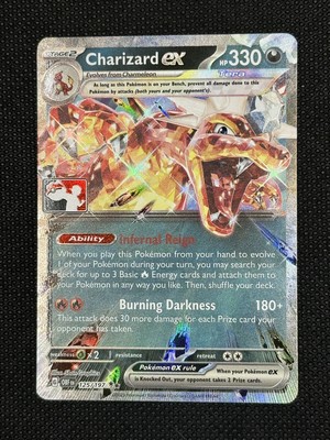 Pokemon CHARIZARD EX Holo Play! Prize Pack Series 4 125/197 Stamped ...