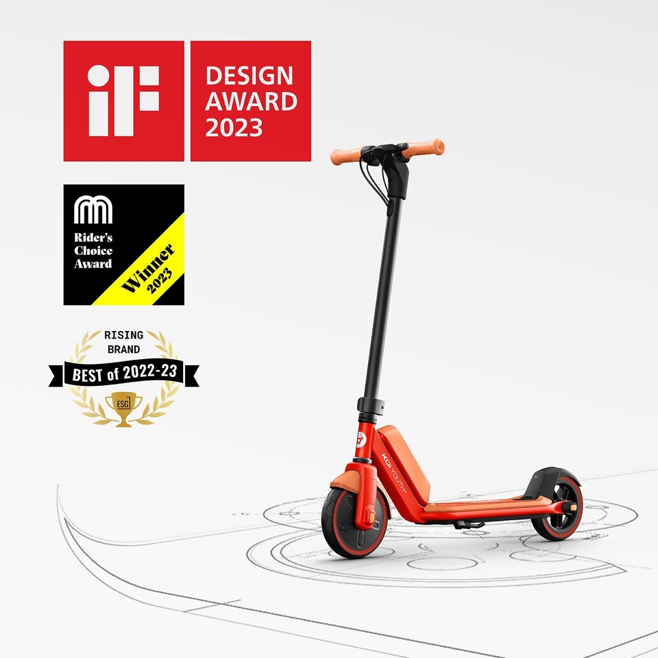 NIU KQi Youth+ Electric Kick Scooter for Kids Age of 8-14 (Height of 52 ...