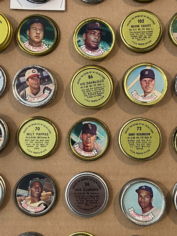 Complete Your 1964 TOPPS BASEBALL COIN SET Pick 40 Points Worth LOT | eBay
