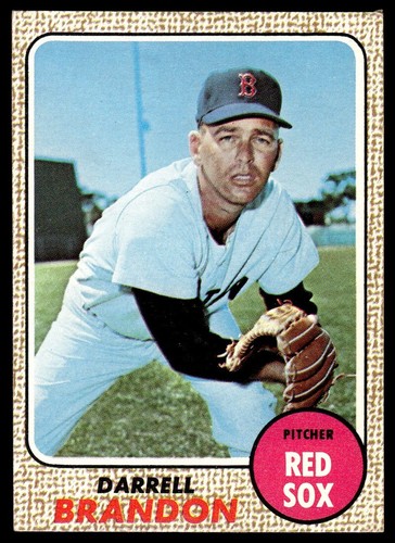 1968 Topps Darrell Brandon Boston Red Sox #26 | eBay