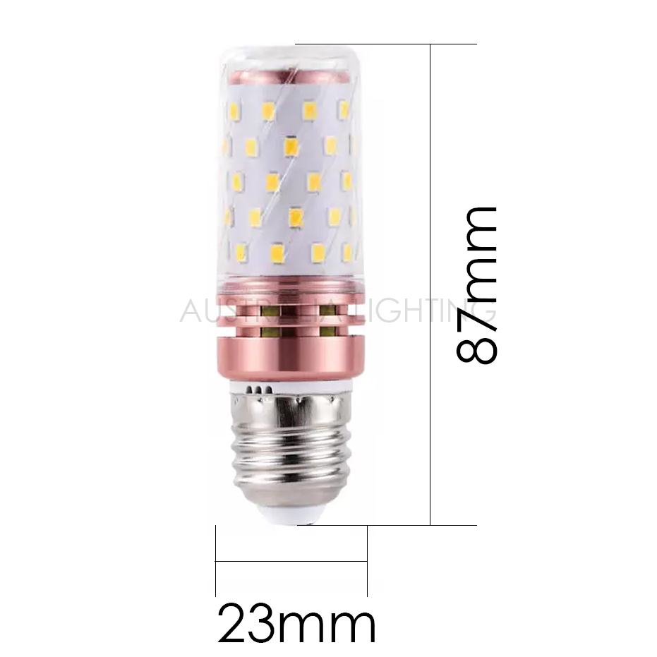 Dimmable LED Corn Bulb E27 12W 240V Chandelier LED Light For Home ...