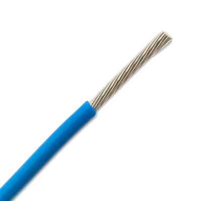 M22759/44-18-6 18 AWG Silver-Coated Copper Lead Wire X-ETFE 200°C Blue ...