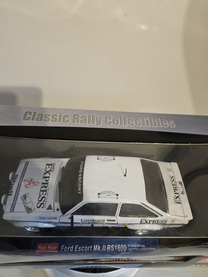1/18 Ford Escort Mk.2 RS1800 Daily Express Lombard RAC Rally 1977 Roger ...