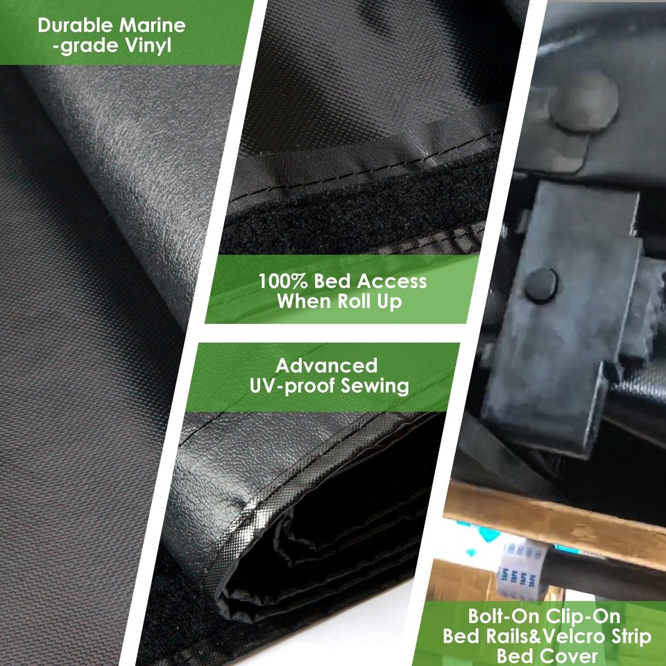 5ft Tonneau Cover compatible with Secure Truck Bed ion | eBay