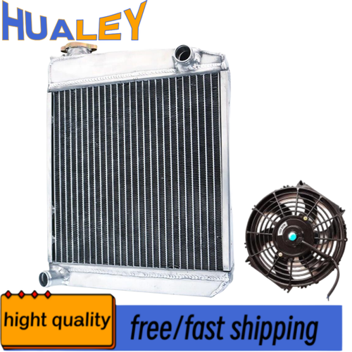 Aluminum Radiator+FAN Fit 1967-91 Mini COOPER AUSTIN ROVER MORRIS 1968 ...