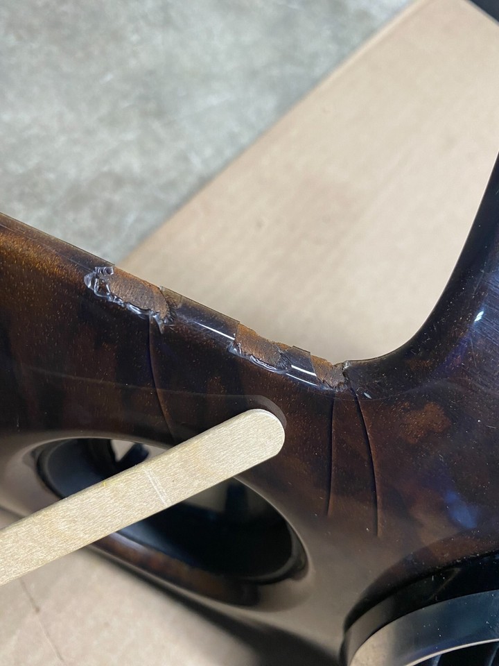 2013 2014 2015 Mercedes GLK GLK350 Front Dashboard Air Vent Wood Trim ...