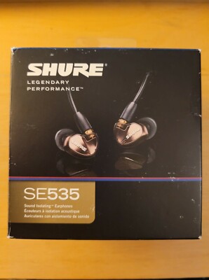 Shure SE535 In-Ear Clear + Wireless cable | eBay