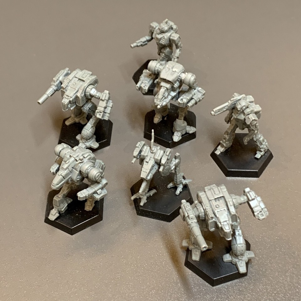 Random 5 Pcs Battletech Mech Inner Kickstarter Catalyst Game Direct ...