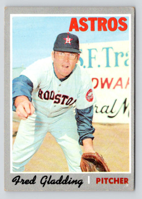1970 Topps Card, #208 Fred Gladding, Houston Astros | eBay