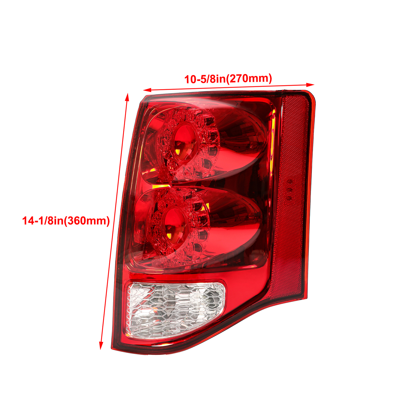 For 2011-2020 Dodge Grand Caravan LED Tail Lights Brake Lamp w/Turn ...