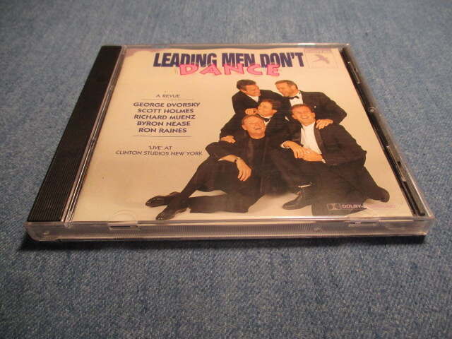 Leading Men Don't Dance Original Cast Music CD | eBay