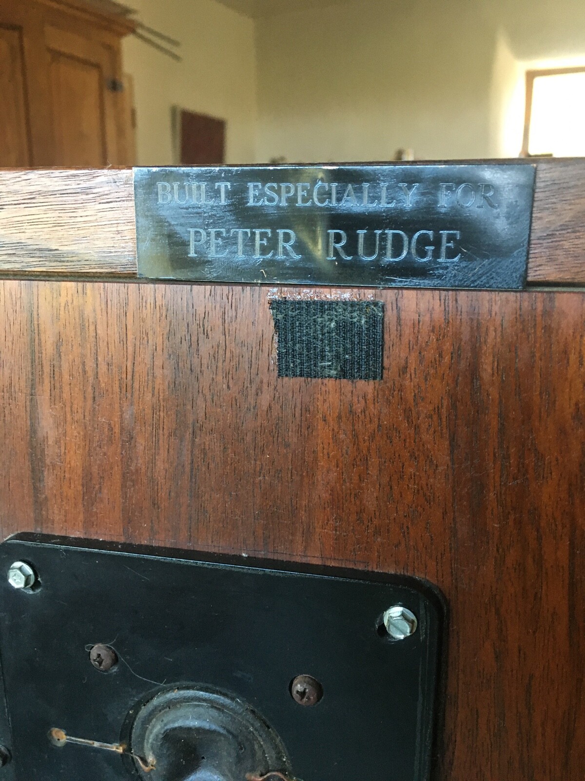 Vintage1970's Speakers "built especially for Peter Rudge" (mgr Rolling ...