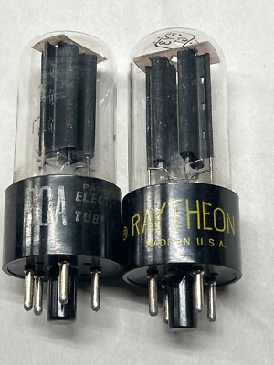 Raytheon RCA 5Y3GT ELECTRON TUBE Lot of 2 | eBay