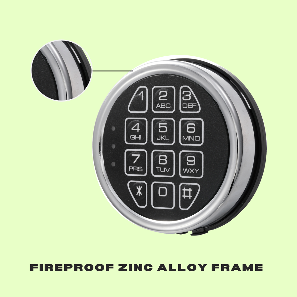 Gun Safe Lock Replacement Safe Electronic Lock With Solenoid Lock ...