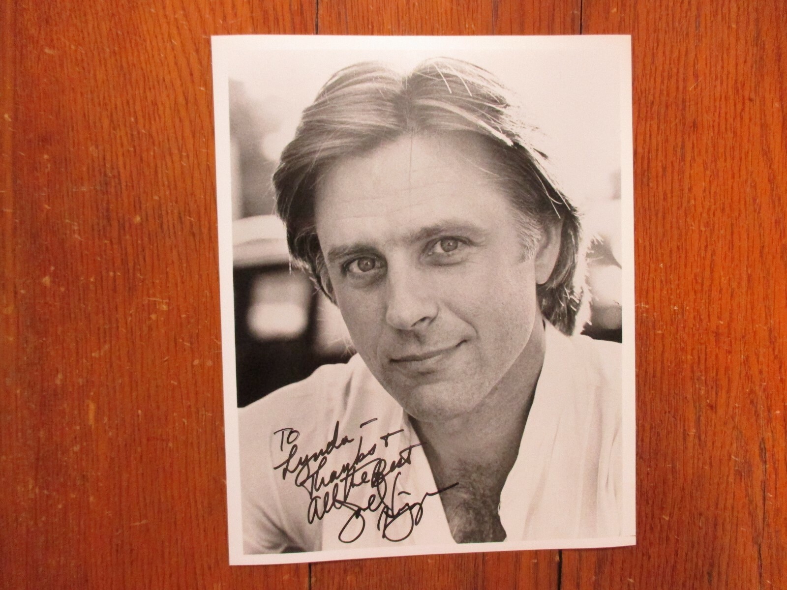 JOEL HIGGINS ("Best of the West"/"Silver Spoons")Signed 8x10 Black ...