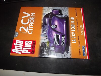 0104 Auto Plus Collection n°9 2CV Citroën - La 2 CV Lead sled | eBay
