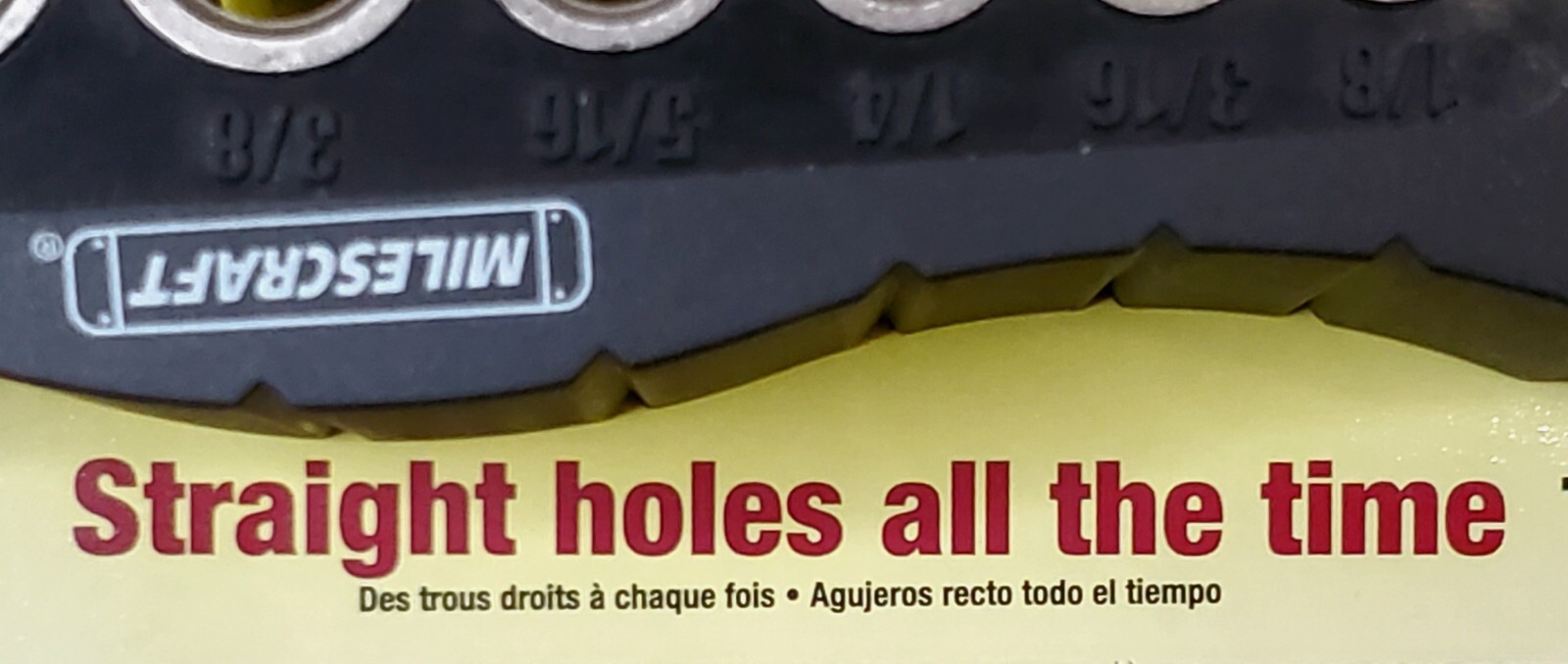 Drill Block - Drill Guide - Drill Straight Holes - Milescraft #1312 ...