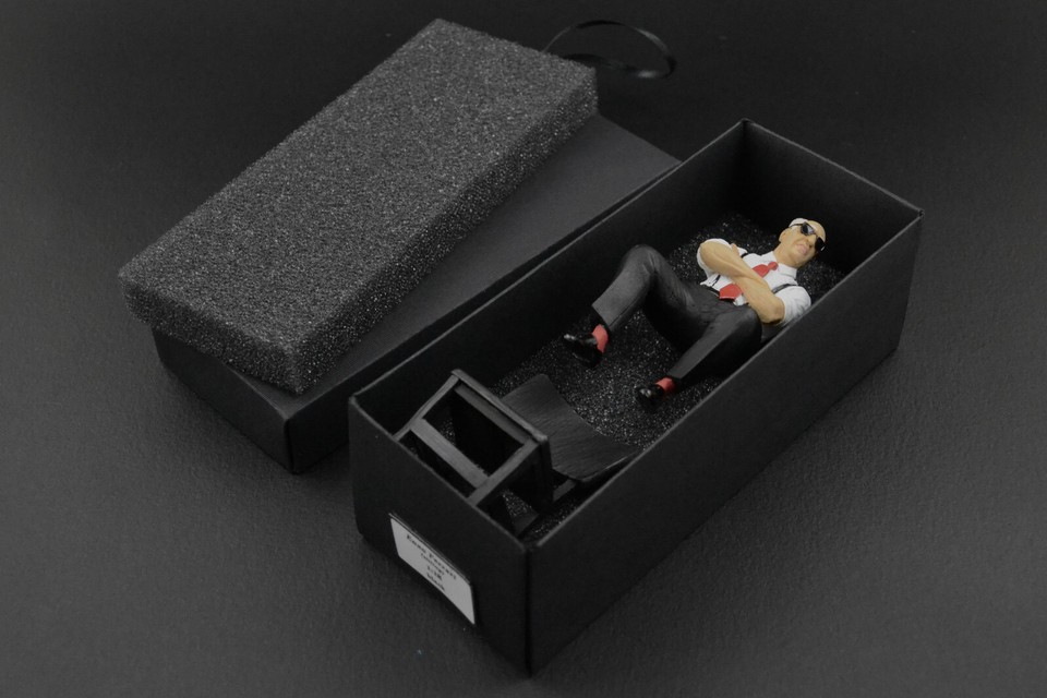 Enzo Ferrari (3) sitting Figura para 1:18 CMC 500 F2 250 GTO Testa ...