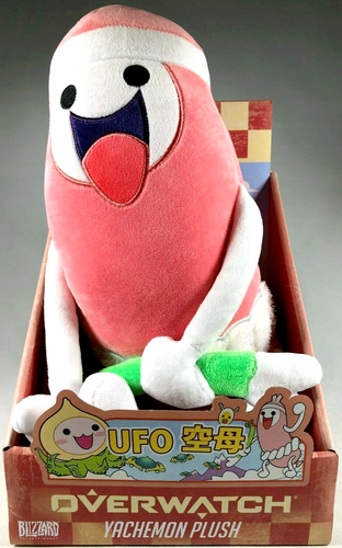 OVERWATCH UFO YACHEMON HOT DOG GUY PLUSH COLLECTORS SERIES BLIZZARD NEW ...