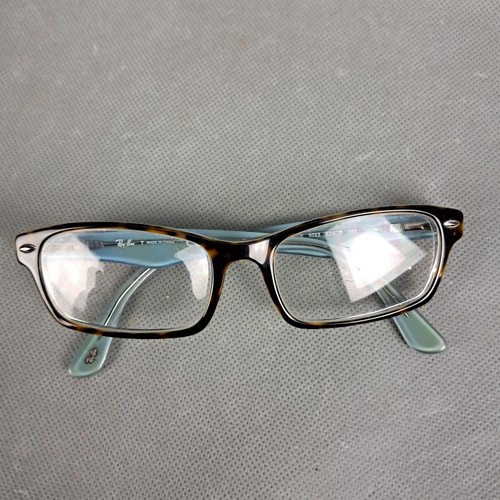 Ray-Ban RB5206 5023Eyeglasses Frame 52 18 140mm Havana on Transparent ...