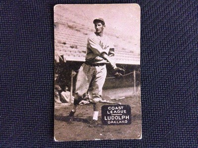 1933 Zeenut PCL Sepia Willie Ludolph Oakland Oaks | eBay