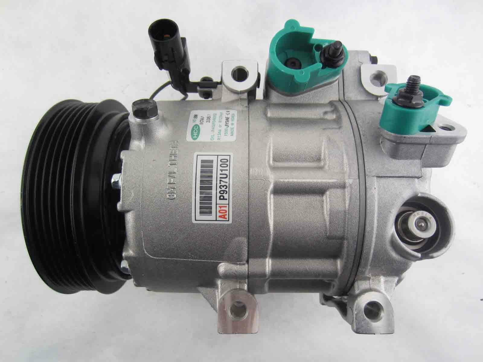 NEW OEM AC COMPRESSOR FITS 2011,2012 HYUNDAI SANTA FE, KIA SORRENTO ...